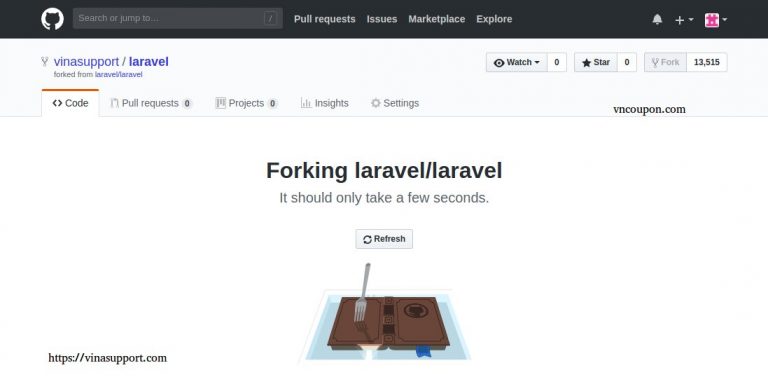 Fork là gì? Hướng dẫn fork repository trên Github - VinaSupport