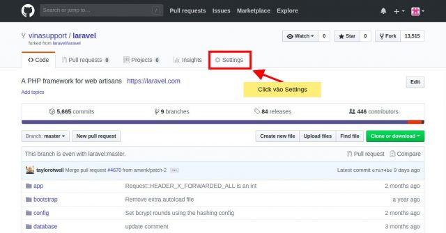 Fork là gì? Hướng dẫn fork repository trên Github - VinaSupport Fork là gì? Hướng dẫn fork repository trên Github - VinaSupport