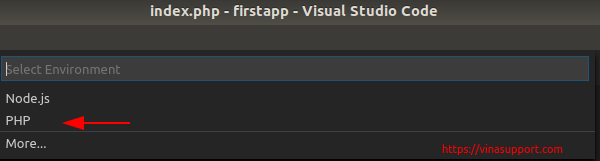 Hướng dẫn lập trình PHP sử dụng Visual Studio Code - VinaSupport
