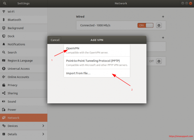 Cài đặt và sử dụng OpenVPN Client trên Ubuntu Linux - VinaSupport