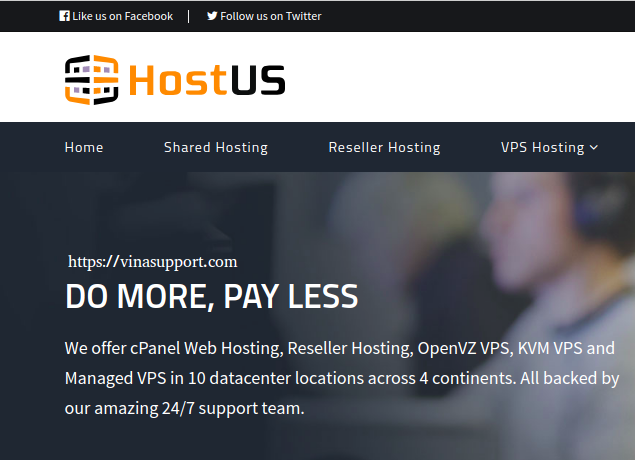 HostUS khuyến mại VPS Hong Kong / Singapore giá rẻ từ 25 USD/năm