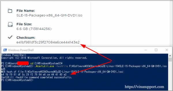Checksum là gì? Hướng dẫn checksum file trên Windows 10 - VinaSupport