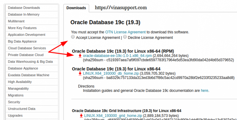 Hướng dẫn cài đặt Oracle Database 19c trên Linux sử dụng RPM