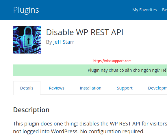 Vô hiệu hóa WordPress REST API (wp-json) để tăng bảo mật WordPress