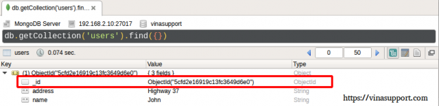 Tạo Auto-Increment Field trong MongoDB - VinaSupport
