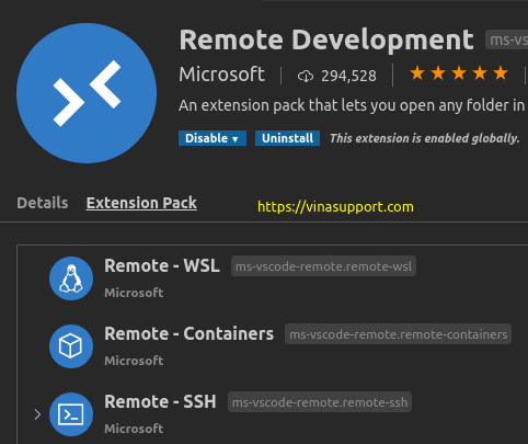 Hướng dẫn Code Remote sử dụng Visual Studio Code - VinaSupport