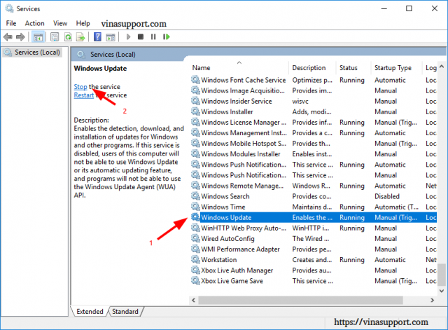 Tắt hoàn toàn Auto Update trên Windows 10 / Windows Server