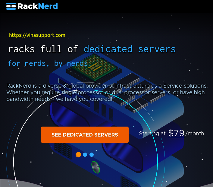 RackNerd - VPS nước ngoài giá rẻ chất lượng nhất 2025