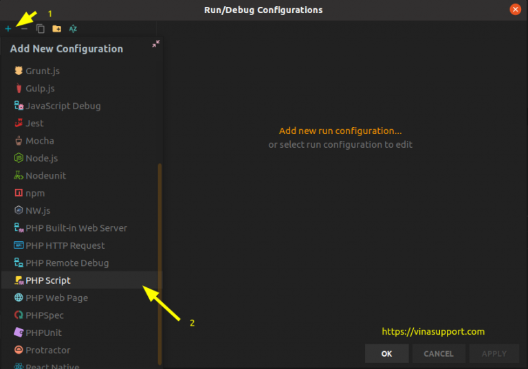 Debug Laravel Artisan Command với PHPStorm - VinaSupport