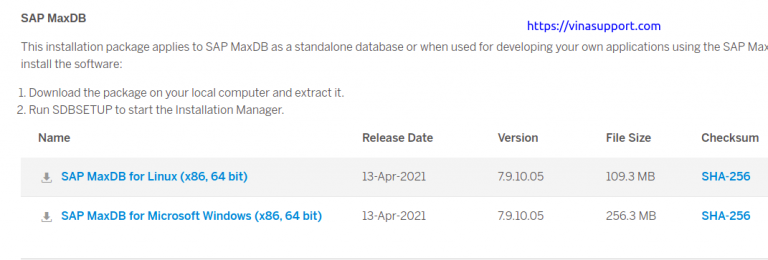 SAP MaxDB là gì? Hướng dẫn cài đặt MaxDB trên Linux