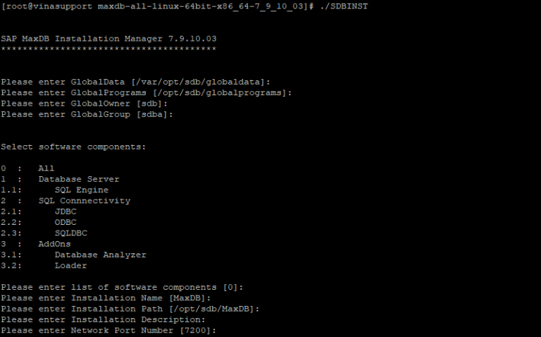SAP MaxDB là gì? Hướng dẫn cài đặt MaxDB trên Linux