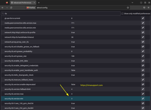 Fix lỗi "This site can’t provide a secure connection" - VinaSupport