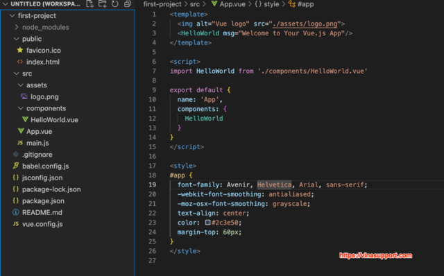 Hướng dẫn cài đặt môi trường Vue.js trên MacOS - VinaSupport