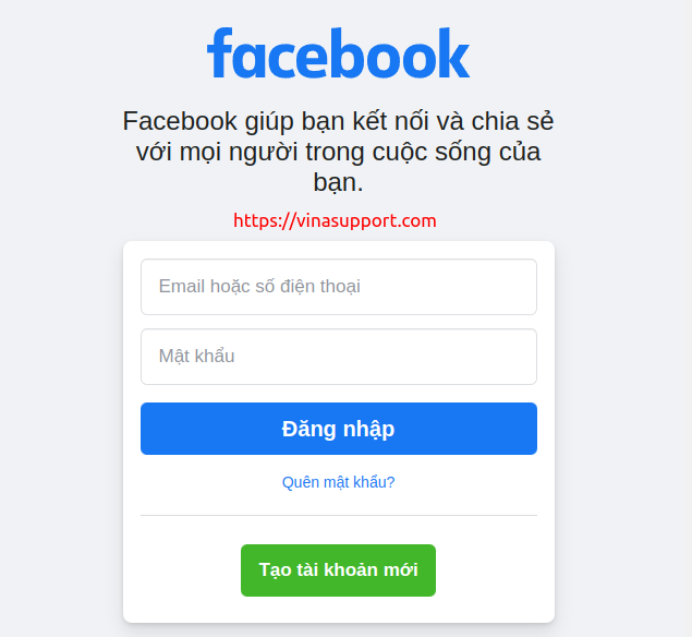 Hướng dẫn lập tài khoản Facebook mới và uy tín nhất - VinaSupport
