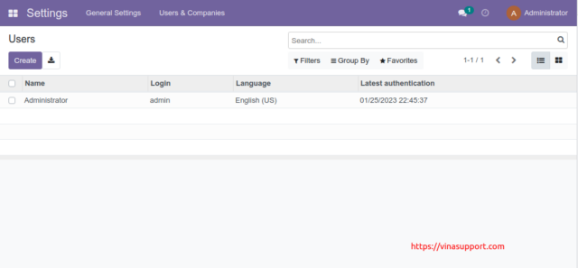 Tổng quan về phân quyền trên Odoo - Phần 1: User & Group