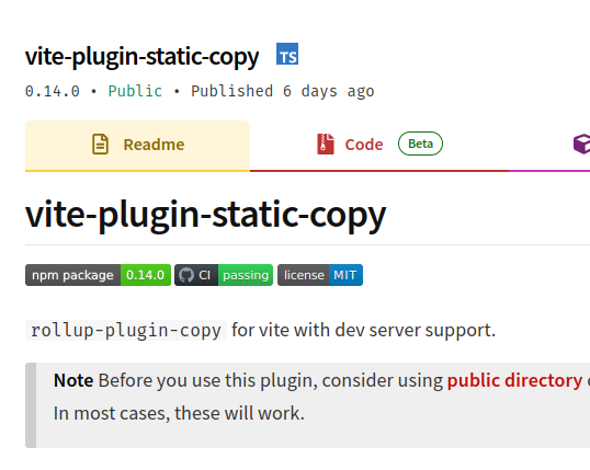 Copy static files sử dụng Vite - VinaSupport Copy static files sử dụng Vite - VinaSupport
