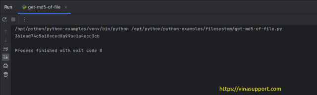 Lấy giá trị checksum MD5, SHA1 của file sử dụng Python