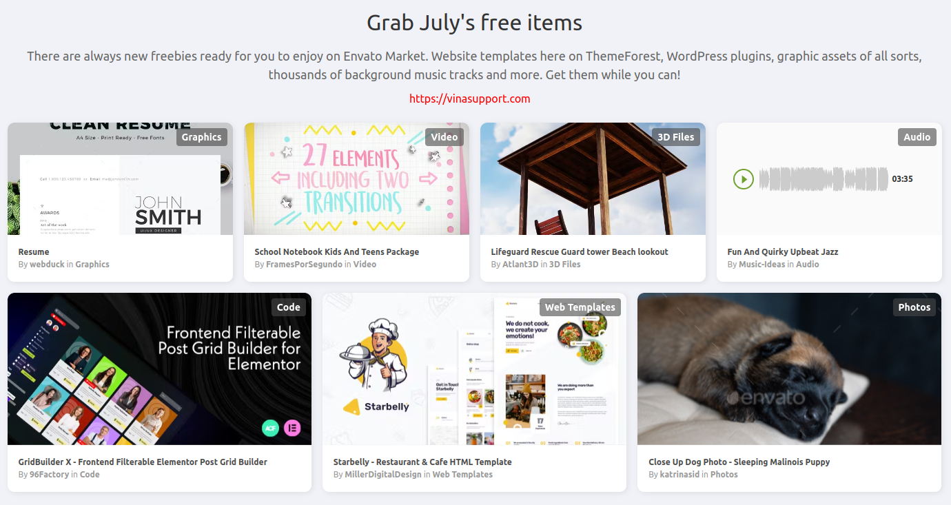 Tổng hợp WordPress Theme miễn phí trên Themeforest