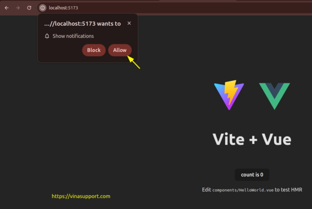 Hướng dẫn push notification với Vue và Firebase - VinaSupport
